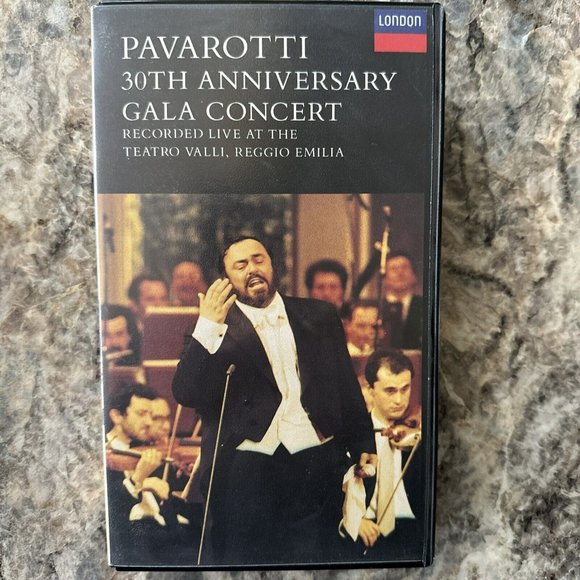 Media | Pavarotti 3th Anniversary Gala Concert Vhs 1992 | Poshmark